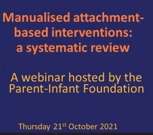 Review of Manualised Attachment-Based Interventions – Parent-Infant ...