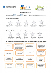 Parent Feedback Form ABCPIP – Parent-Infant Foundation